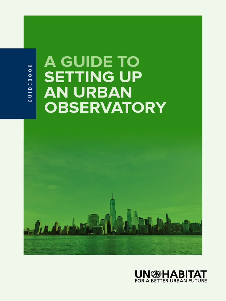 A Guide To Setting Up An Urban Observatory | PDF