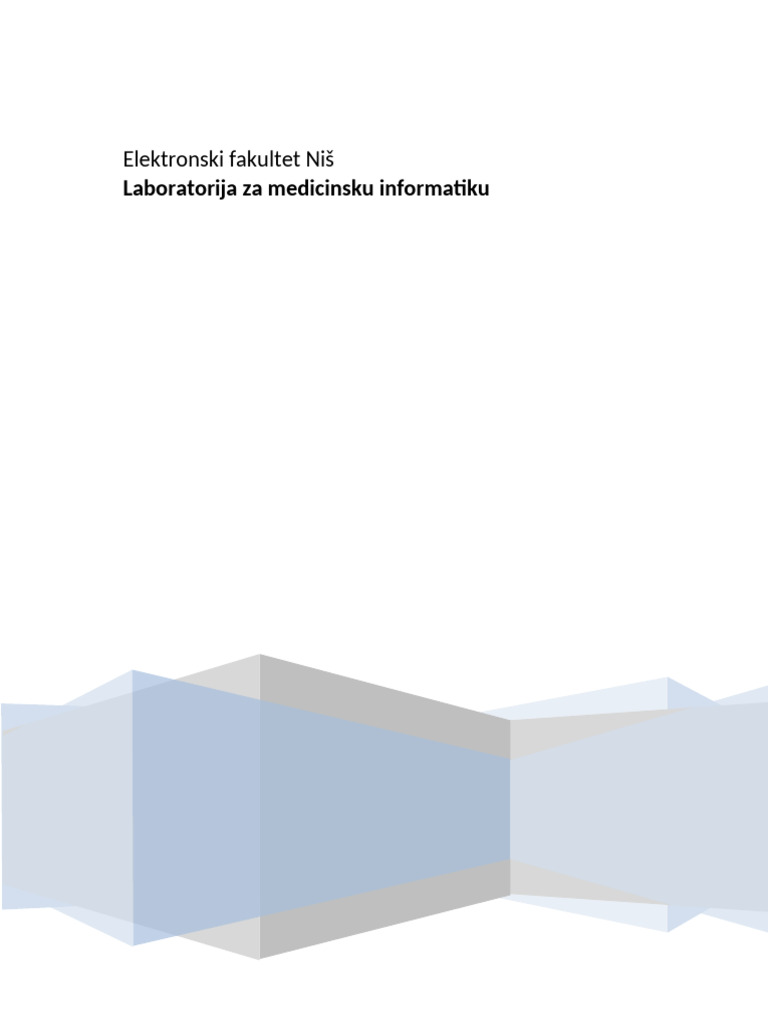 MedisNet - Laboratorija - Uputstvo | PDF