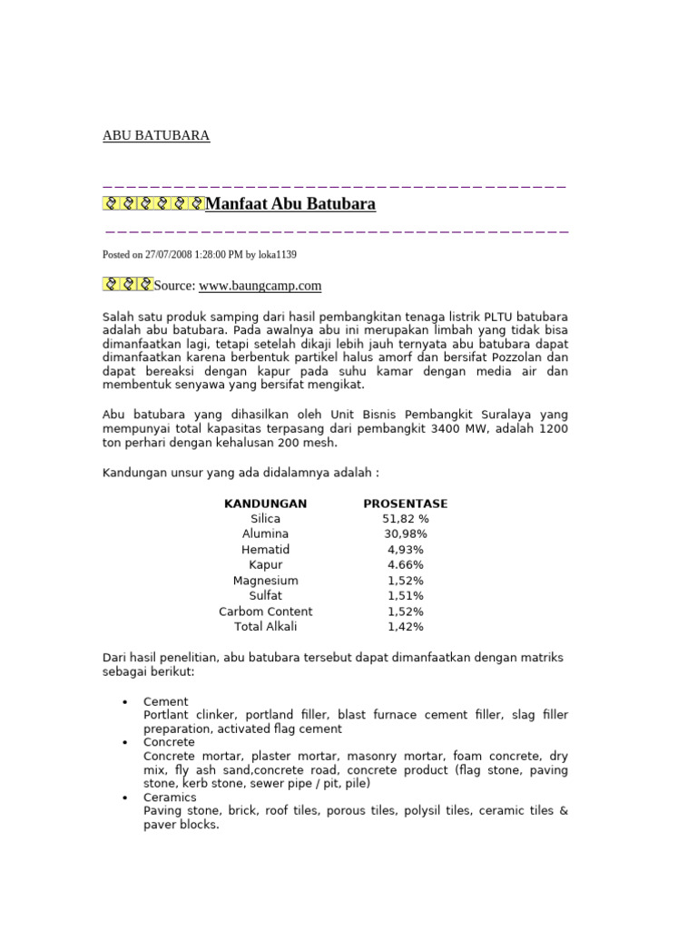 Abu Batubara | PDF