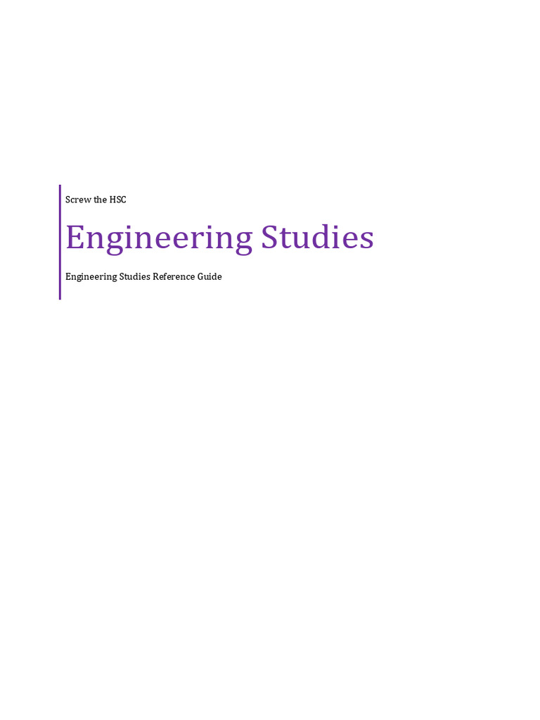 Engineering Notes | PDF
