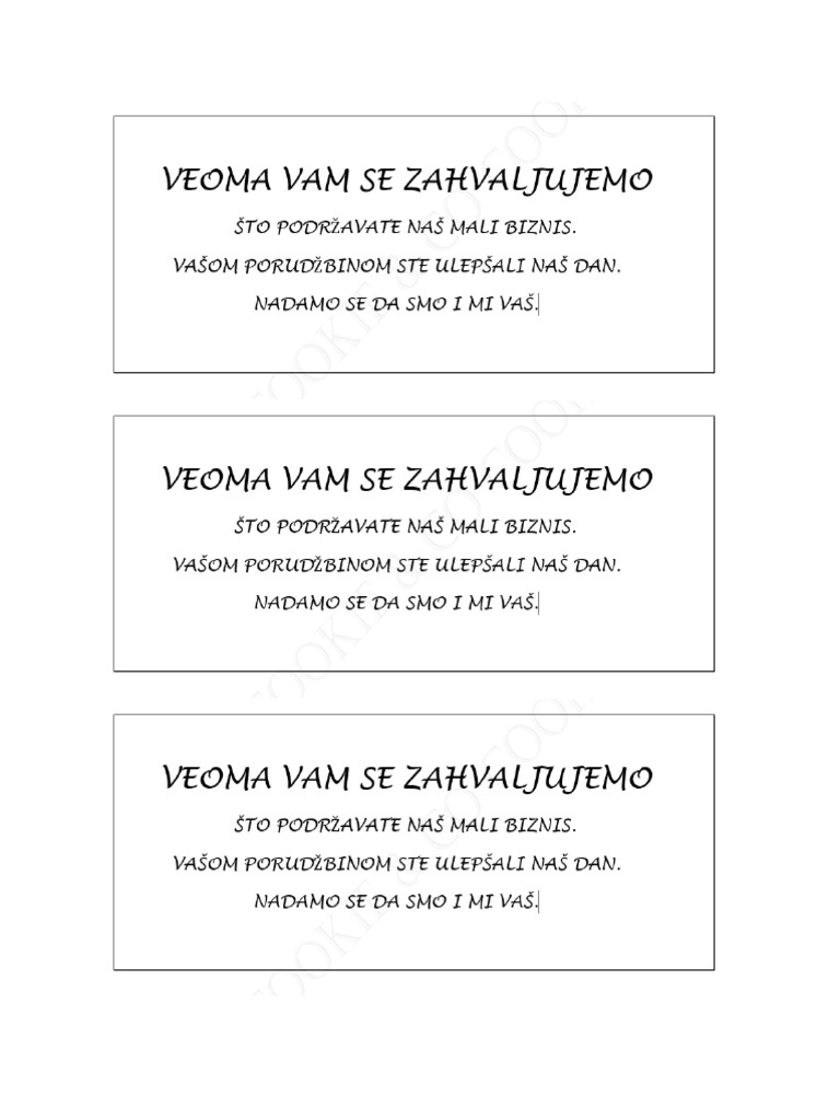 Thank Zou Note | PDF