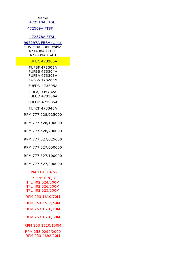Skyward Telecom Cables0403 | PDF | Telecommunications | Computer Networking