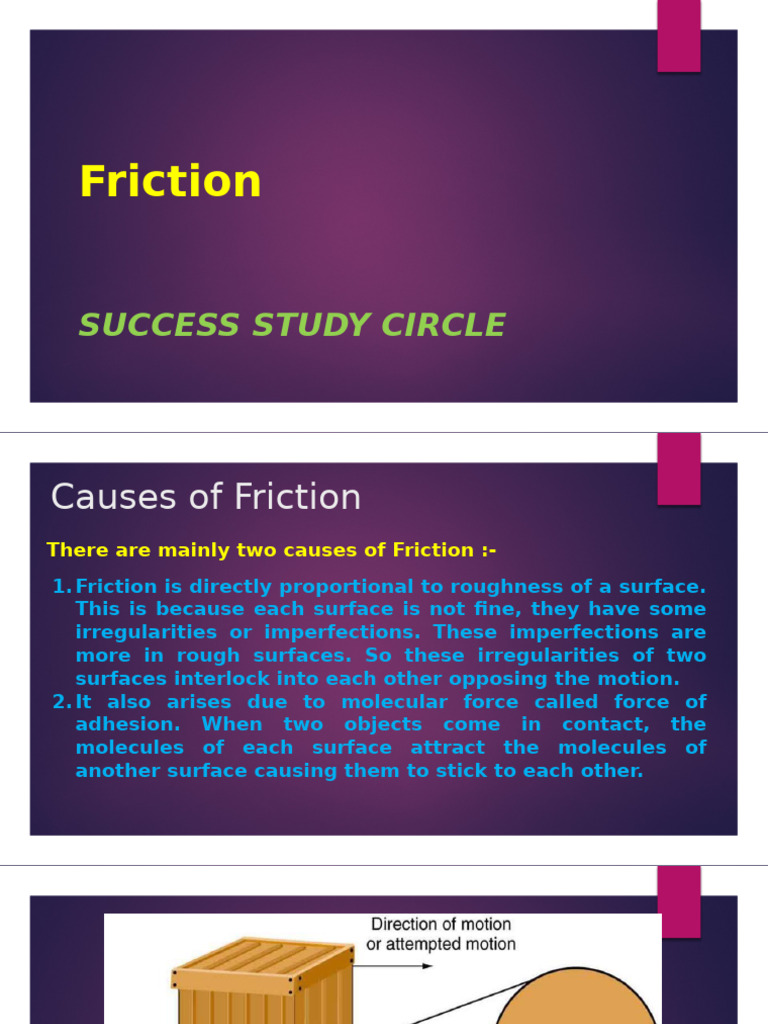 Friction | PDF