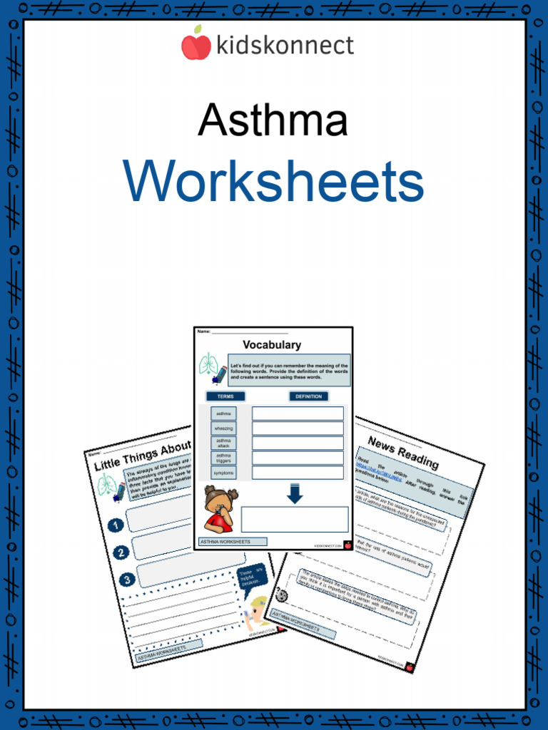 Asthma Worksheets Sample | PDF