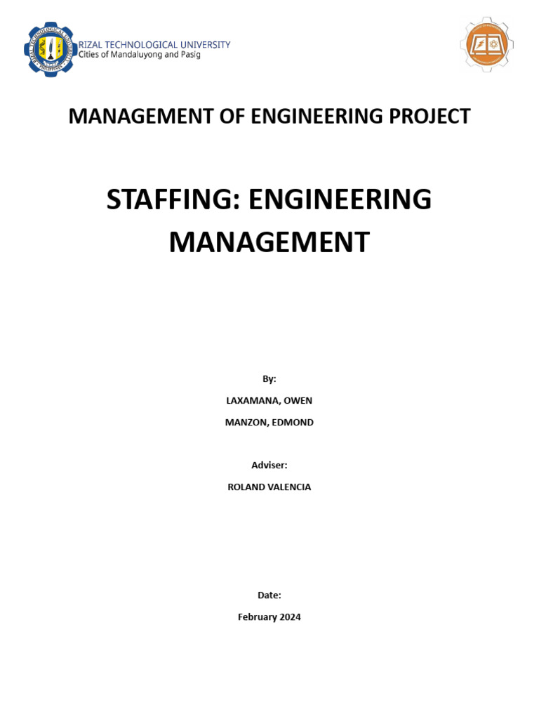 Management of Engineering Project | PDF
