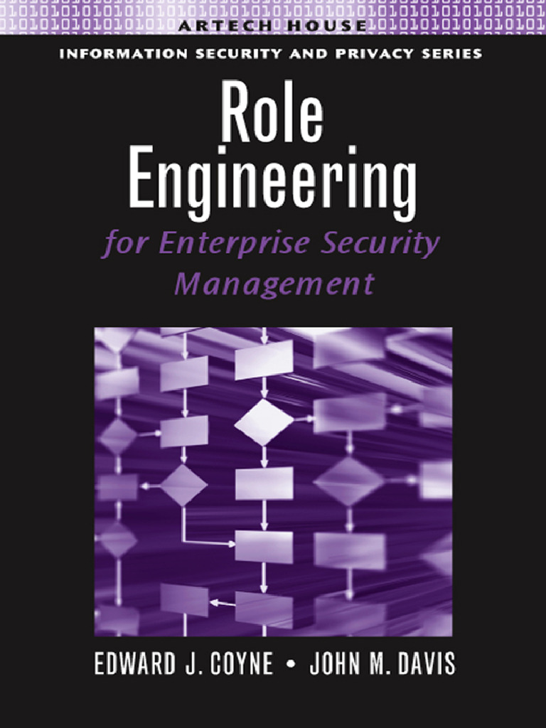 Role Engineering For Enterprise Security Management | PDF