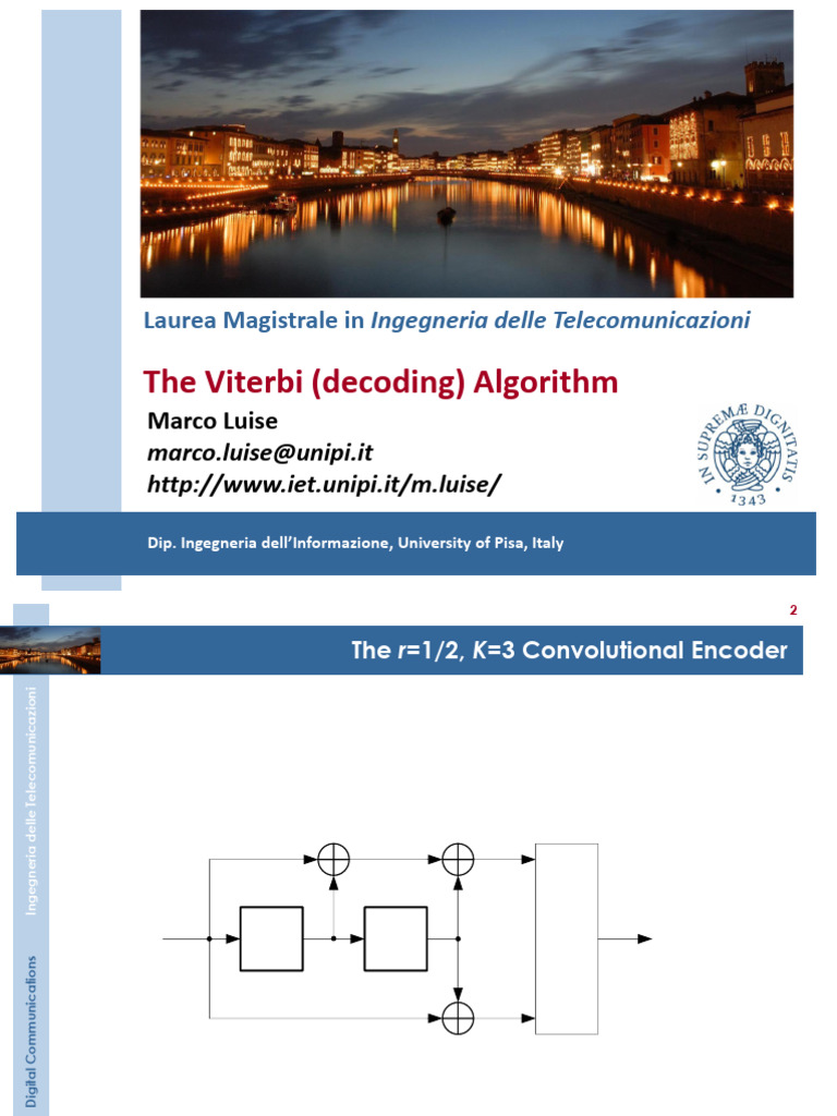 MarcoLuise Viterbi Algorithm | PDF