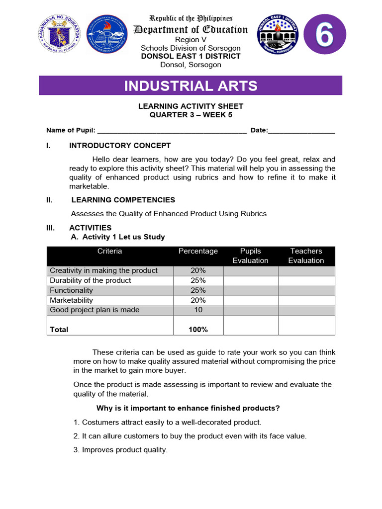 Q3-W5-TLE-6 | PDF