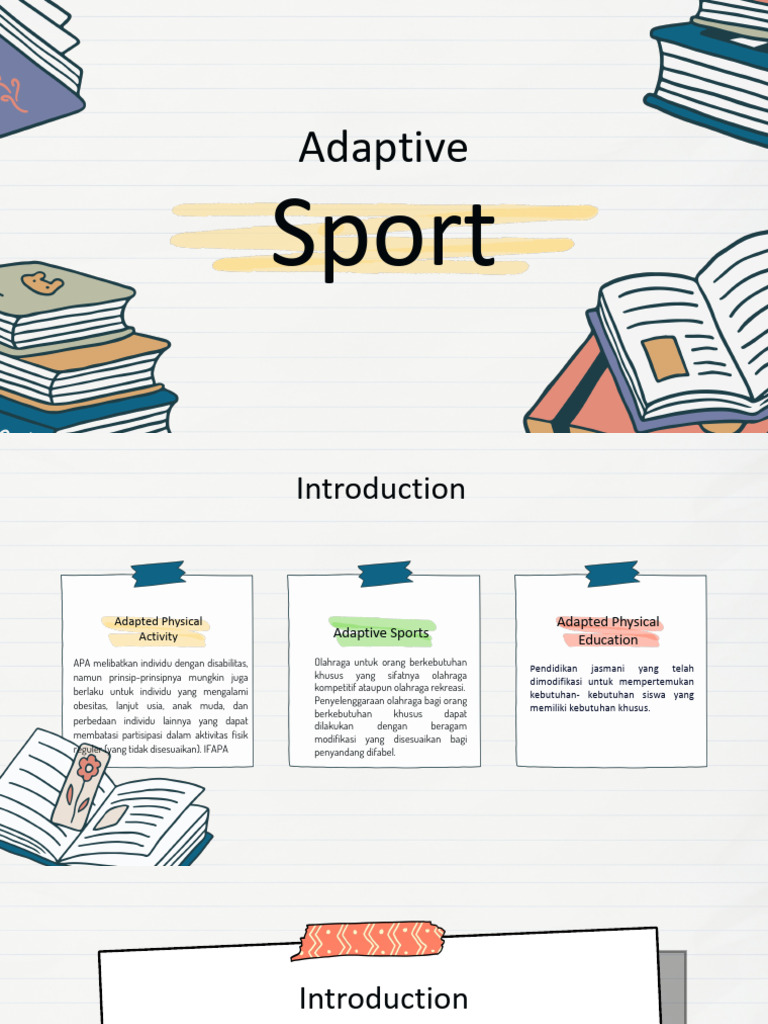 Understanding of Adaptive Sport | PDF