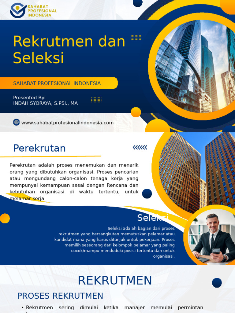 Rekrutmen Dan Seleksi | PDF