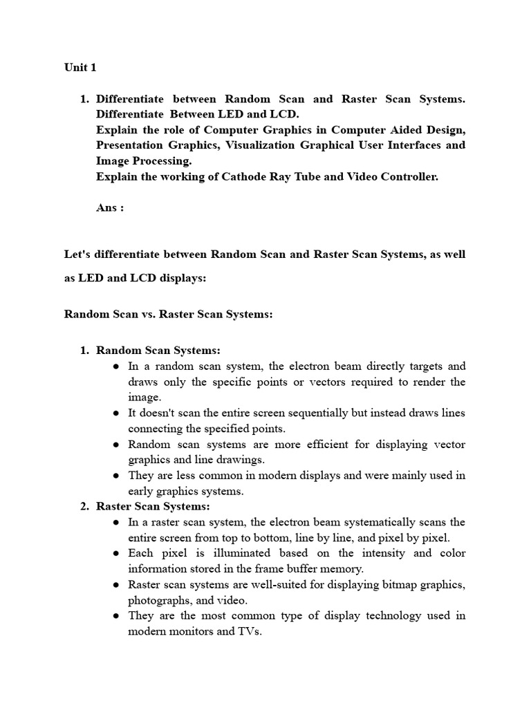 CG Notes | PDF