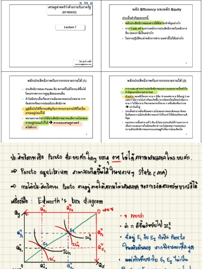 GOVREV Lecture7 Eff | PDF