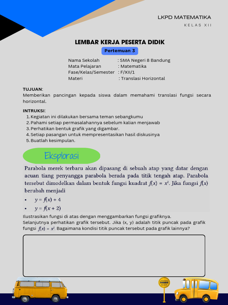 Modul Ajar Transformasi Fungsi-35-38 | PDF