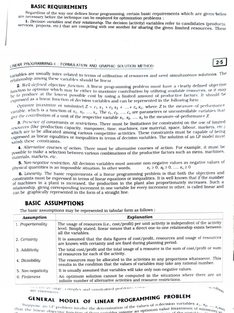 Mcom or Linear Programming Problem | PDF
