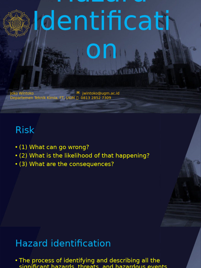 11 Hazard Identification | PDF