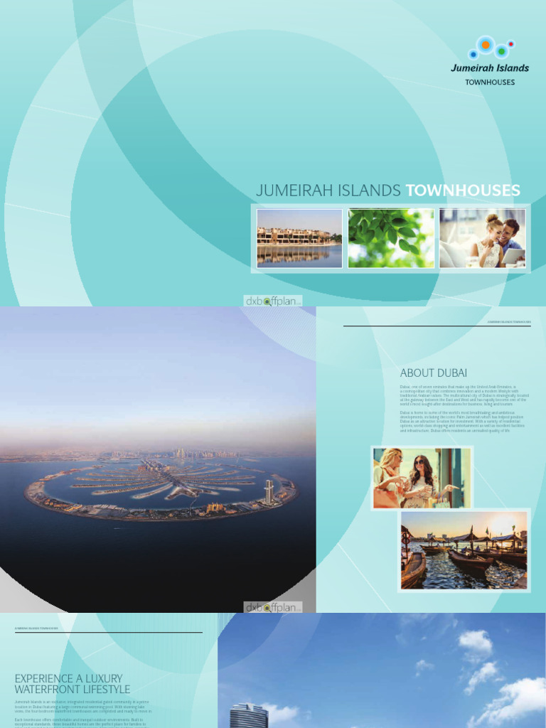 Jumeirah Island Townhouses Brochures RAP | PDF