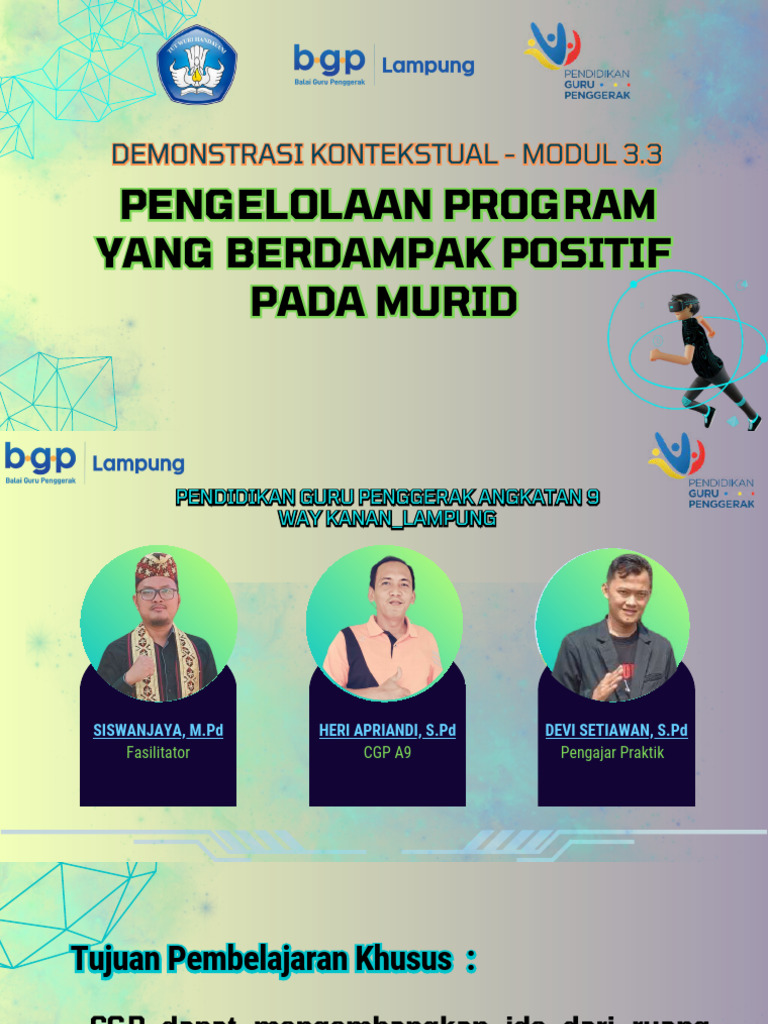 Demonstrasi Kontekstual - Modul 3.3 | PDF