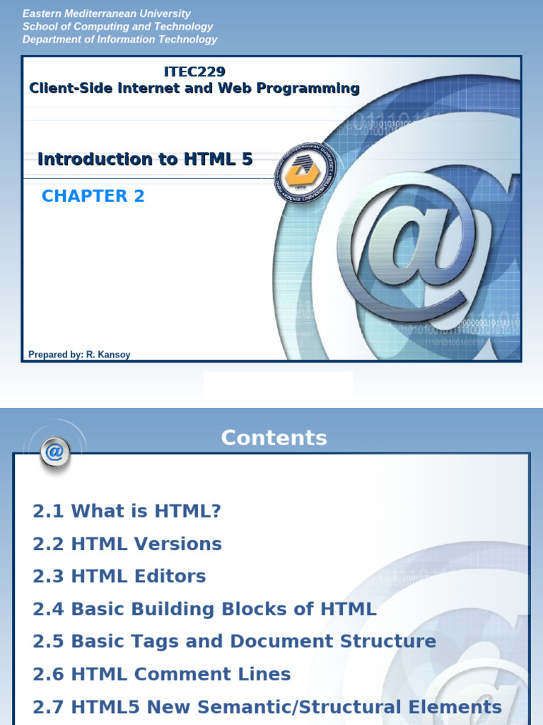 html5 | PDF