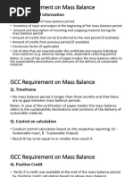 ISCC PLUS - Checklist 1 | PDF