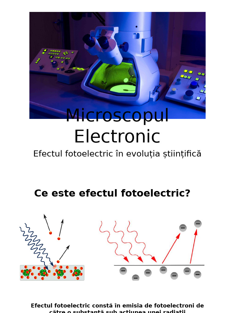 1 Microscopul Electronic | PDF