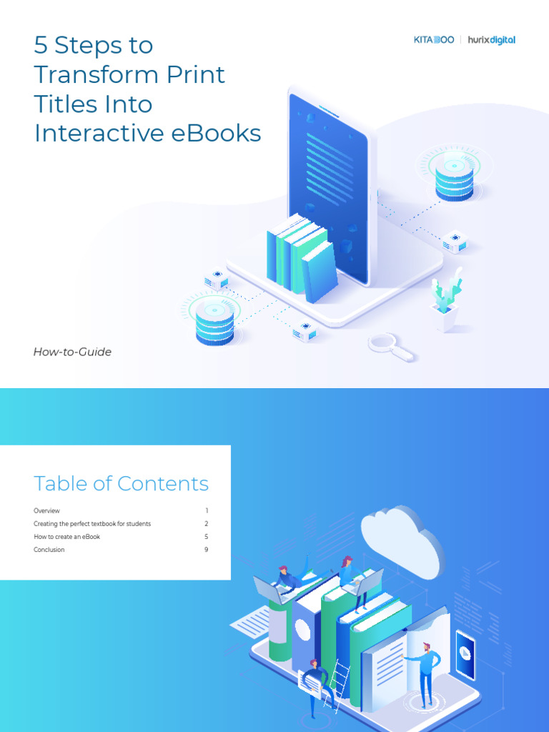 How To Transform Print Titles Into Interactive Ebooks - A 5-Step ...