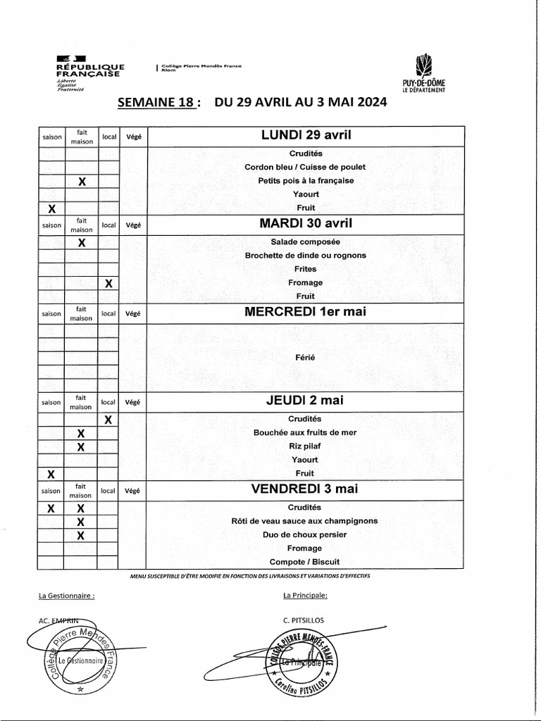 Semaines 18 19 20 21 | PDF