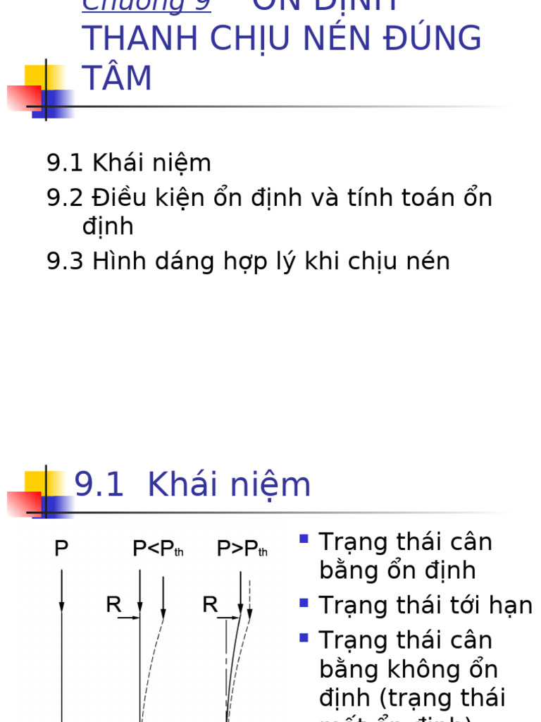 Co XD - Ch3 (On Dinh Cua Thanh Chiu Nen Dung Tam) | PDF