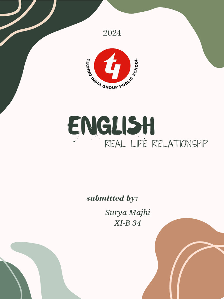 English: Real Life Relationship | PDF