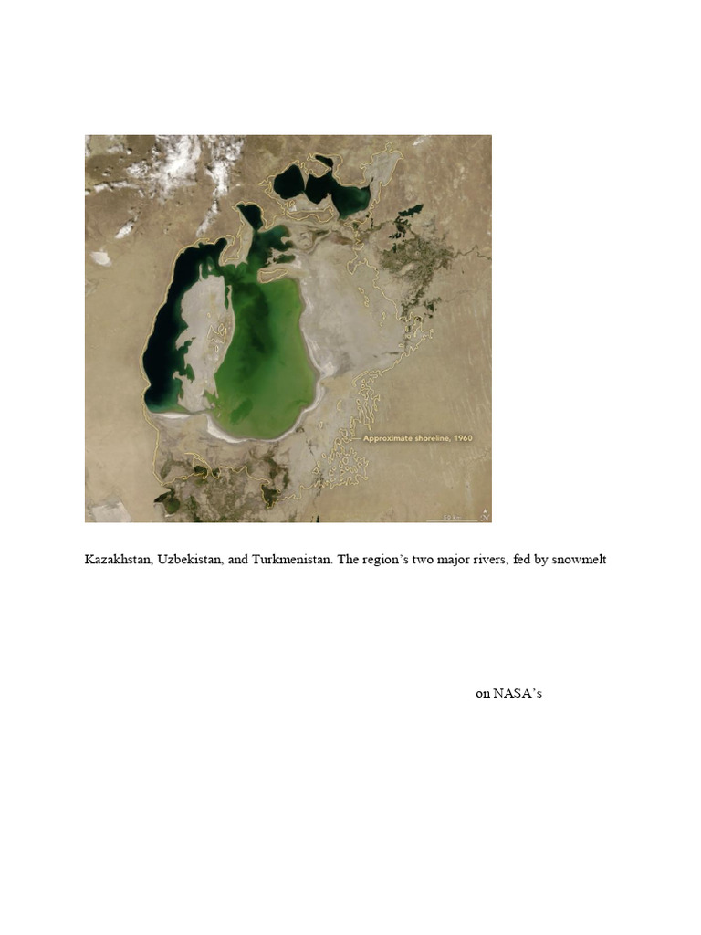 Aral Sea | PDF