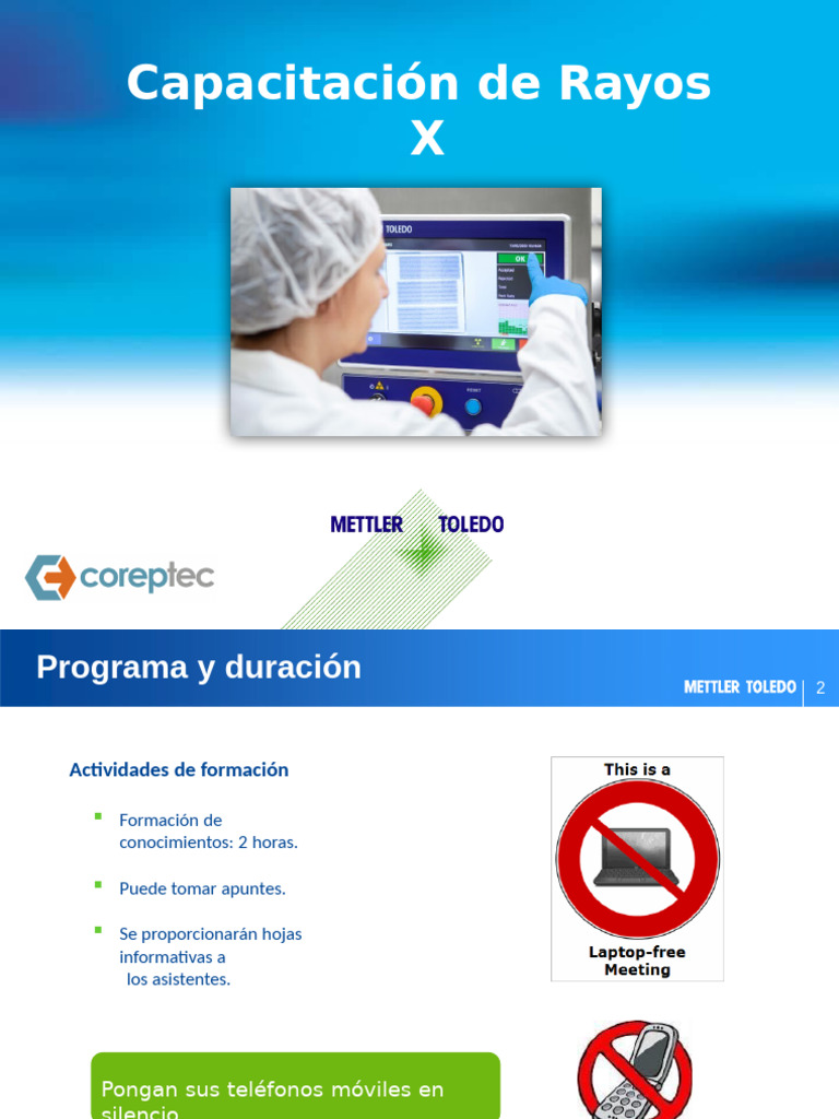 Xray COREPTEC - OPERADOR | PDF