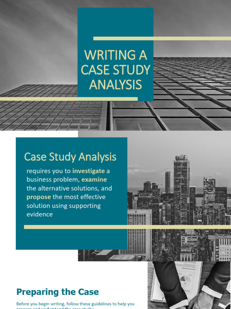 Writing A Case Study Analysis | PDF