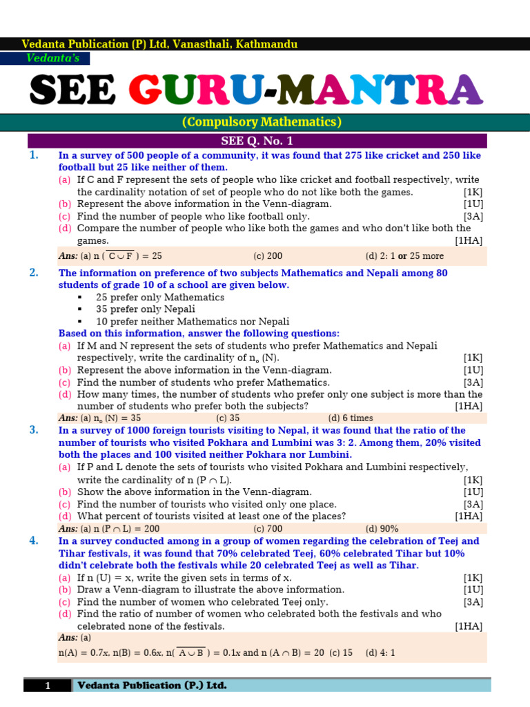 Super 5 Questions For See C Mathematics 20240323081255 | PDF | Interest ... Super 5 Questions For See C Mathematics 20240323081255 | PDF | Interest ...