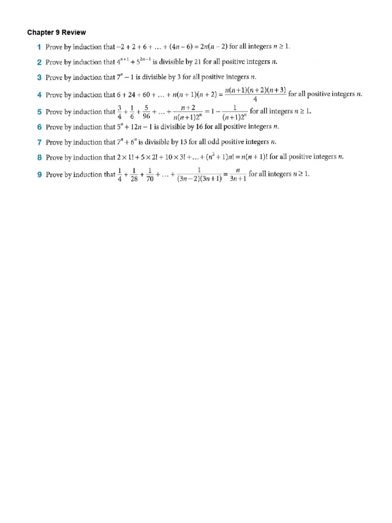 Induction Review | PDF