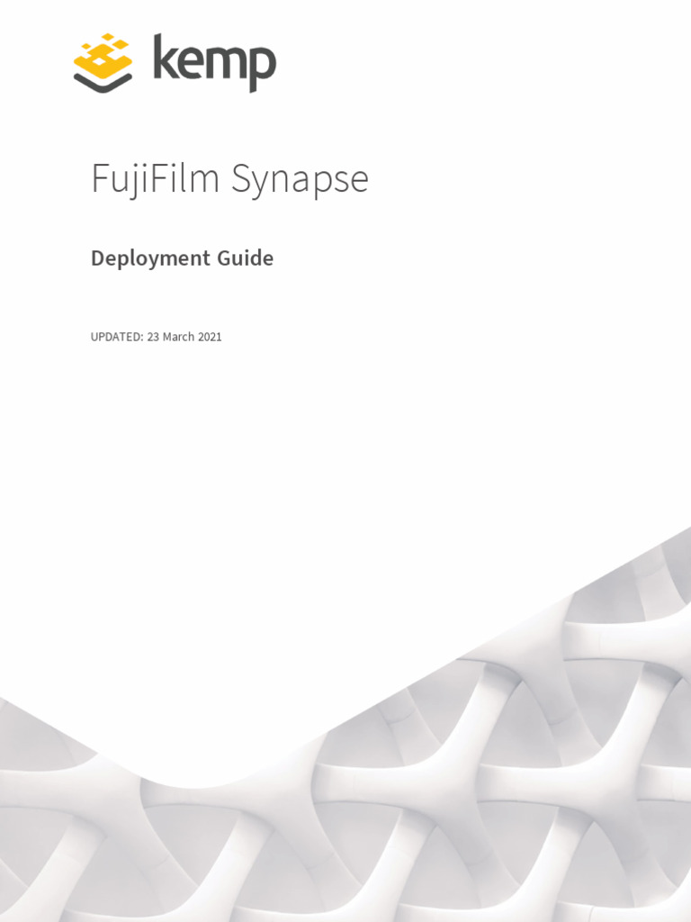 Deployment Guide-FujiFilm Synapse | PDF | Port (Computer Networking ...