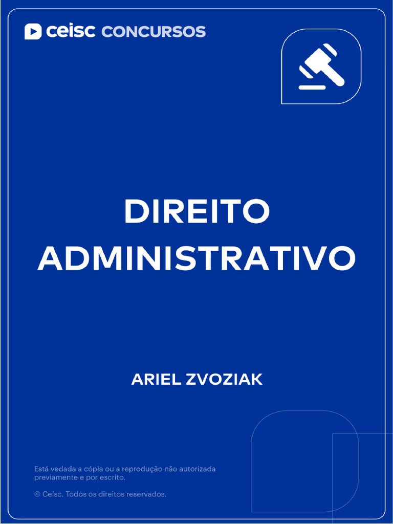 Aula 08 - Processo Administrativo - Prof. Ariel Zvoziak | PDF