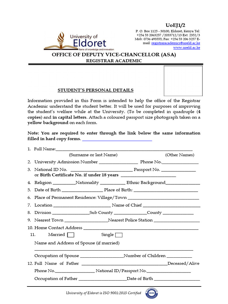 Student Details | PDF