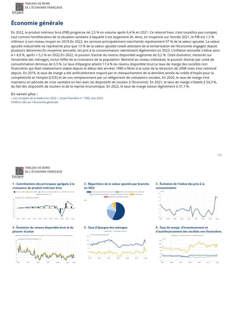 TABLEAU DE BORD FR - Eco Generale | PDF