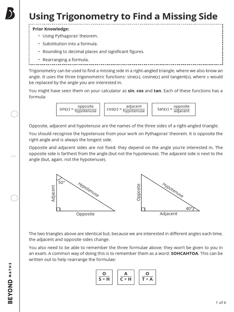 YEAR 9 HOMEWORK 6 | PDF