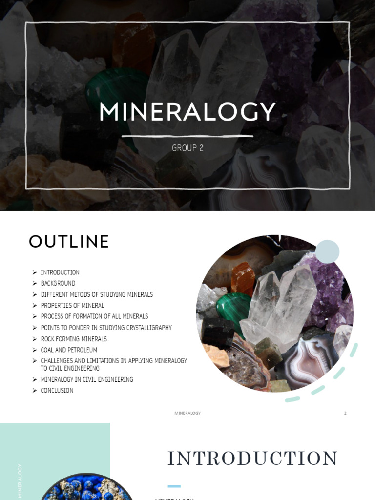 Mineralogy Group 2 Midterm Geology | PDF Mineralogy Group 2 Midterm Geology | PDF