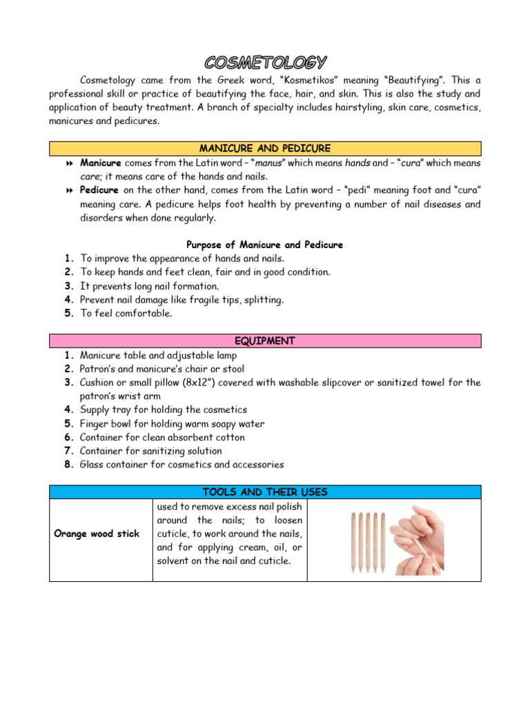 COSMETOLOGY in PDF Form | PDF