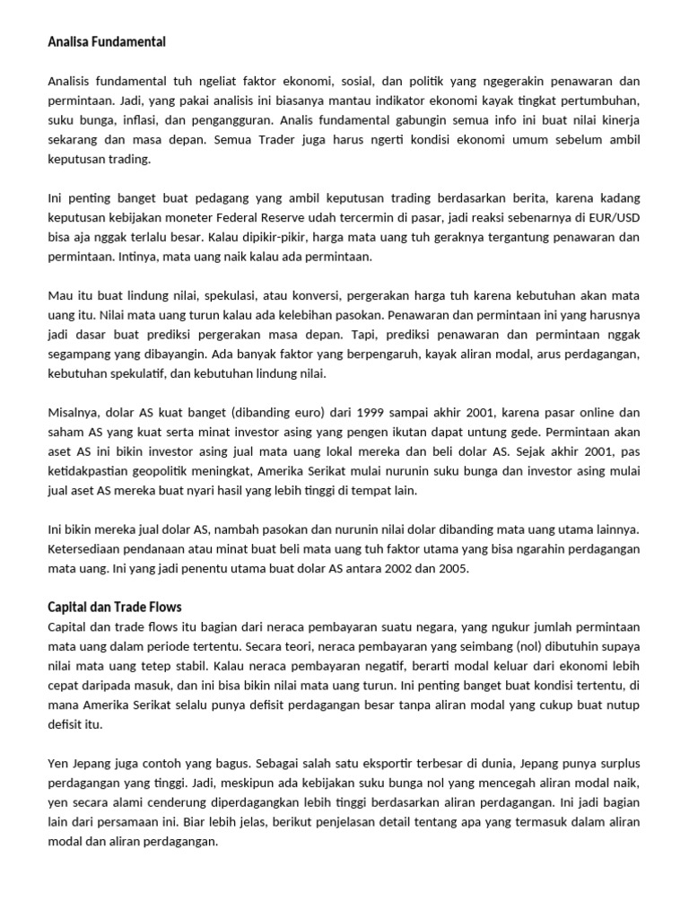 Analisa Fundamental | PDF