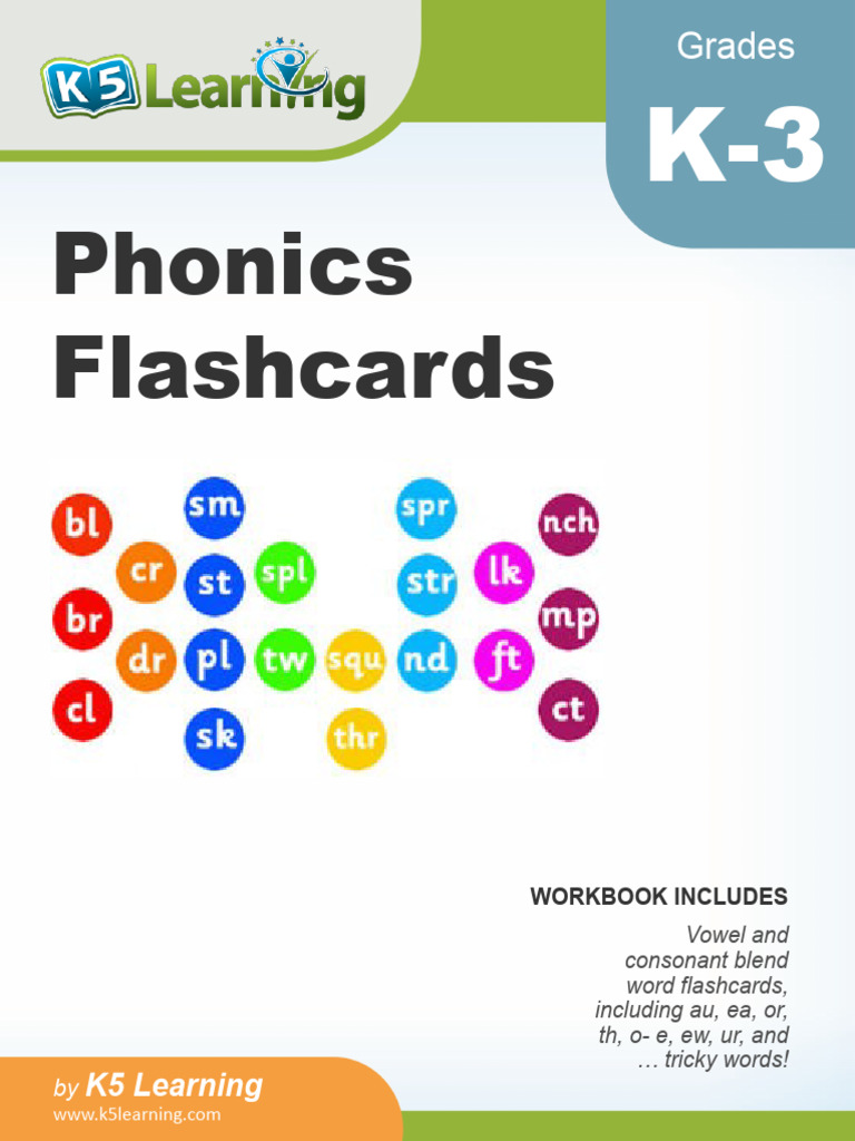 Phonics Flashcards Book | PDF