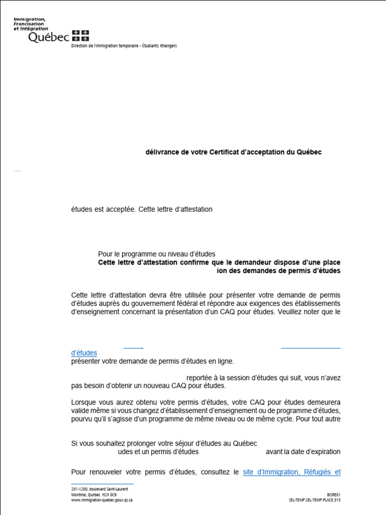 Lettre Attest Caq 240719 124408 | PDF Lettre Attest Caq 240719 124408 | PDF