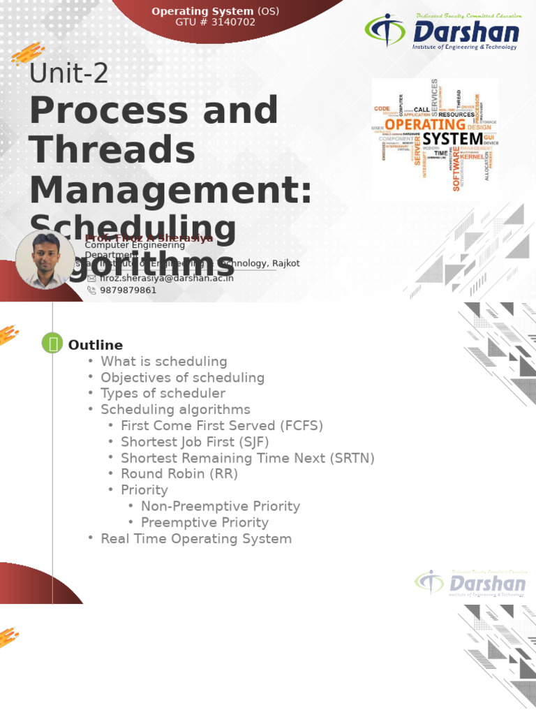 OS GTU Study Material Presentations Unit-2 01042021035020AM | PDF ...