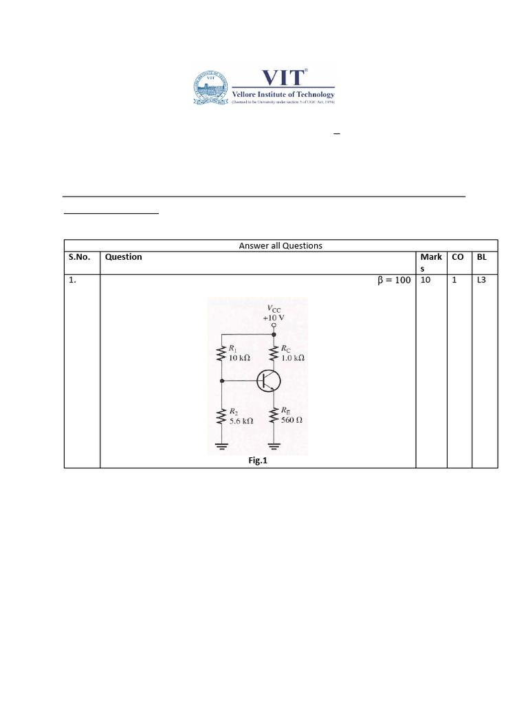 Sample Cat 1 QP - Key | PDF