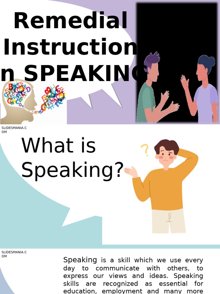 Speaking | PDF