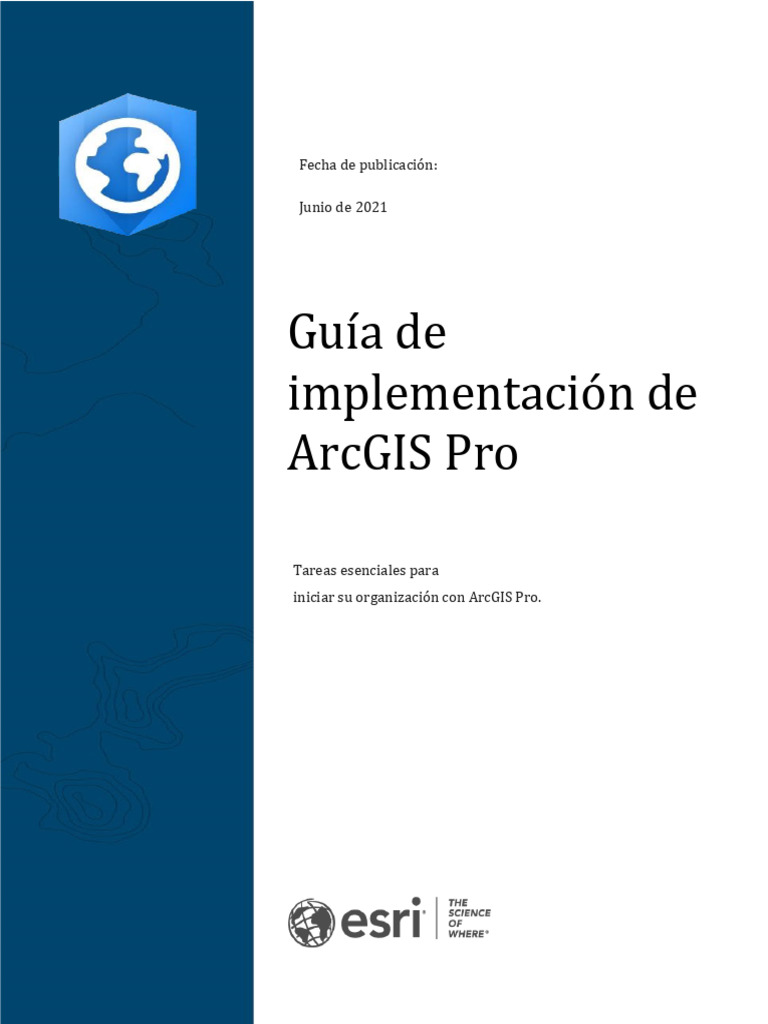 Arcgis Pro Implementation Guide | PDF
