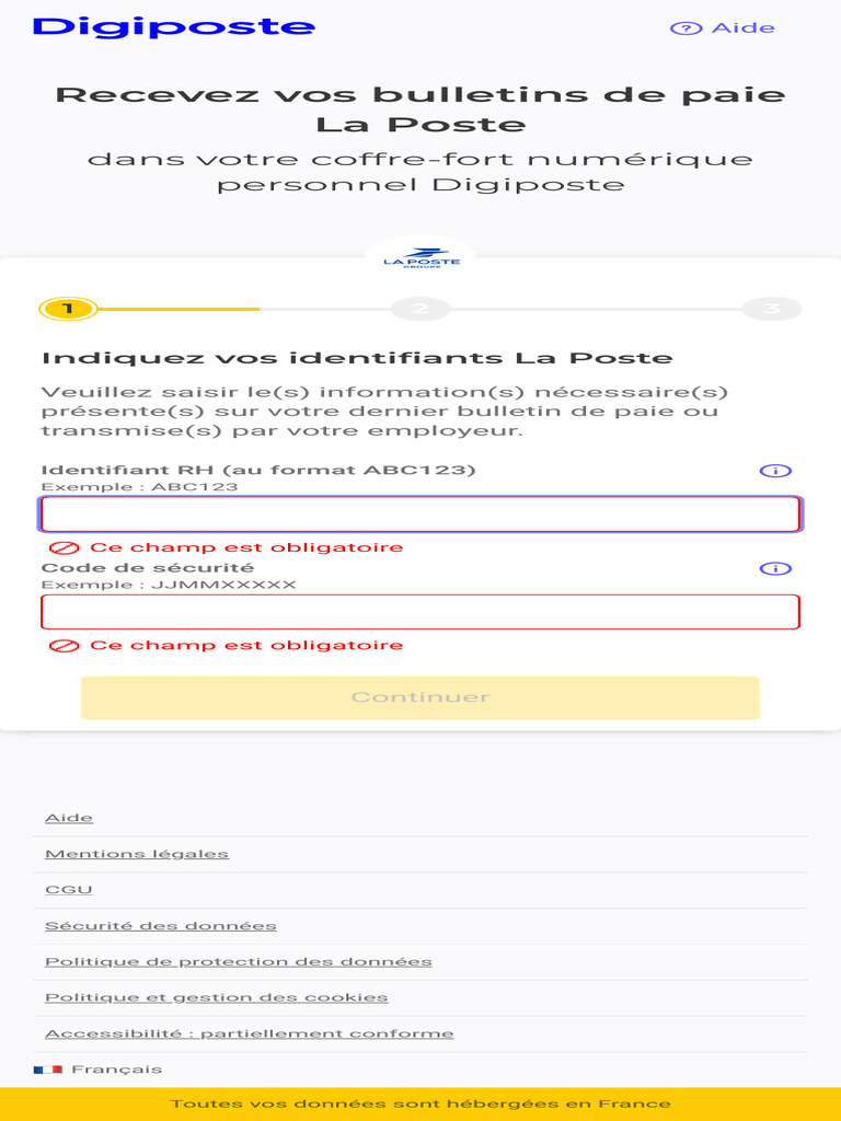 Adhésion Digiposte | PDF