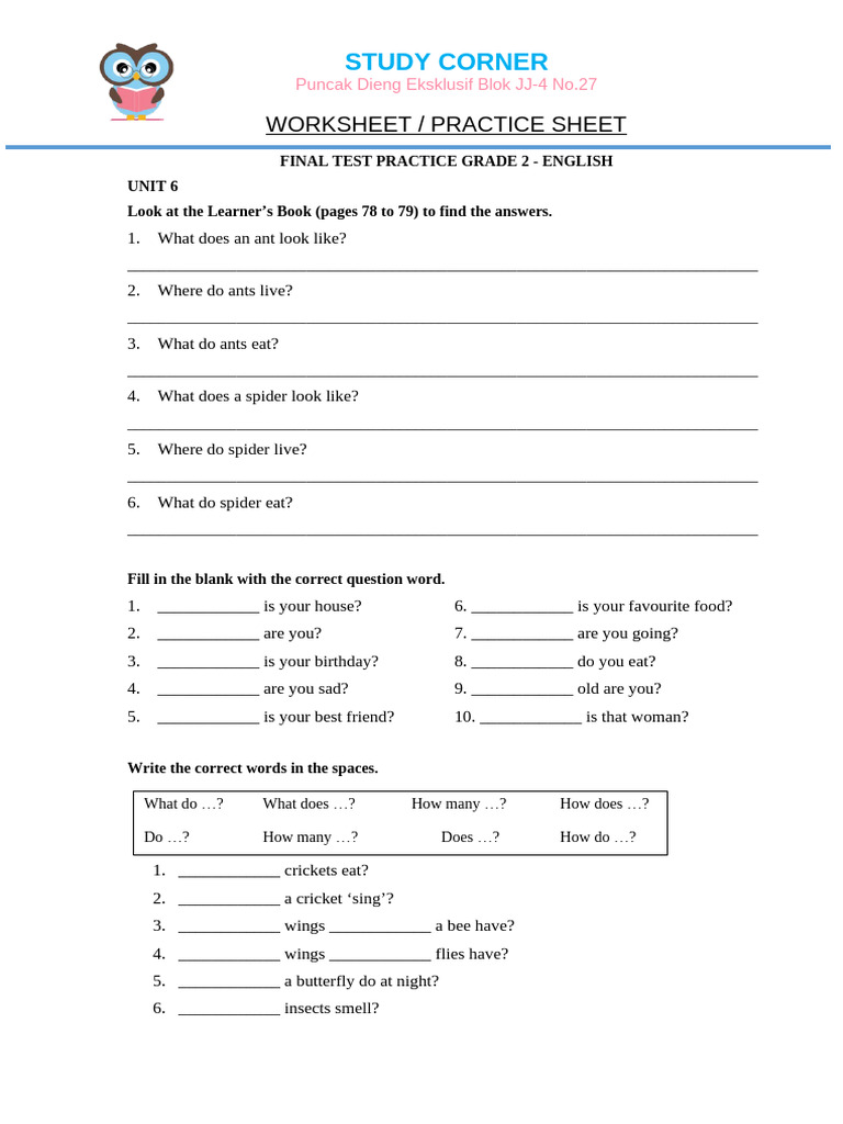 Final Test English | PDF