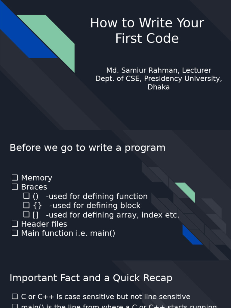 PPS 02 - C Programming Language | PDF PPS 02 - C Programming Language | PDF